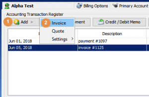 Create a Custom Invoice - VISP