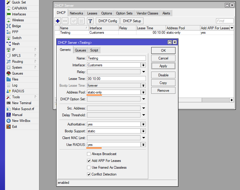 Mikrotik Dhcp Configure And Mac Binding Routerboard With How To Client