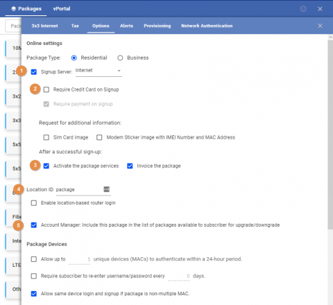 Add and Configure Packages | VISP Documentation