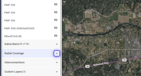 Display Coverage Maps - VISP