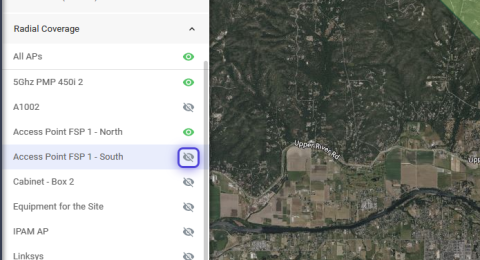 Display Coverage Maps - VISP